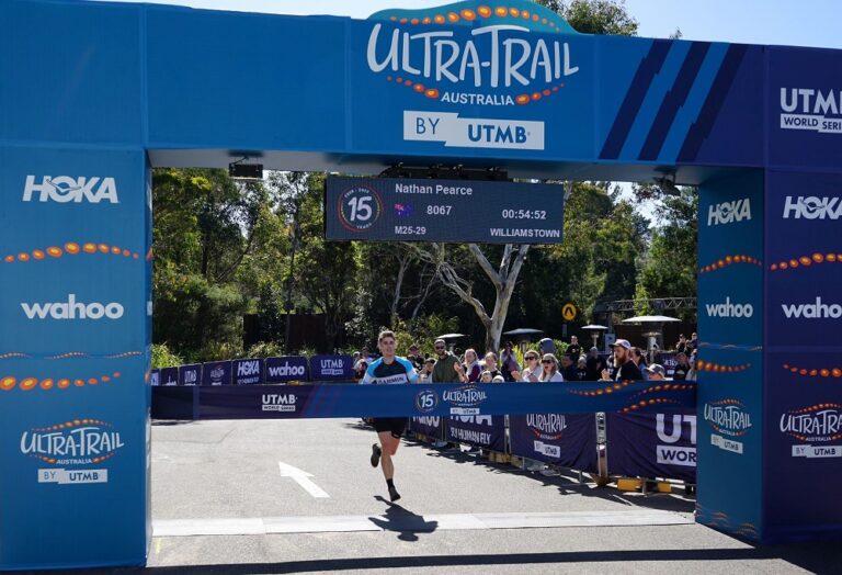 Racing underway at Ultra-Trail Australia by UTMB