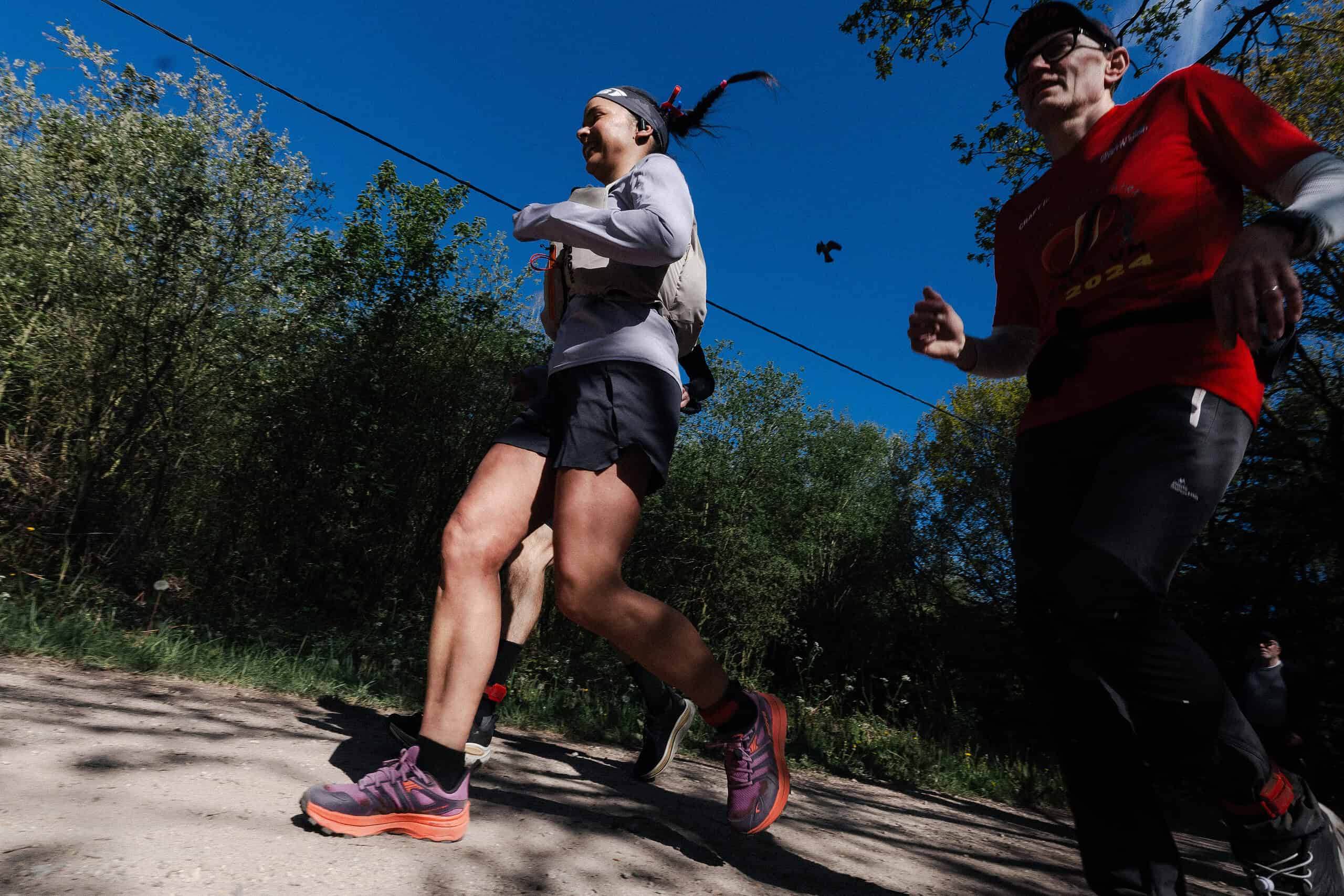 Sarah Perry finishes as last woman standing in Legends race - Running ...